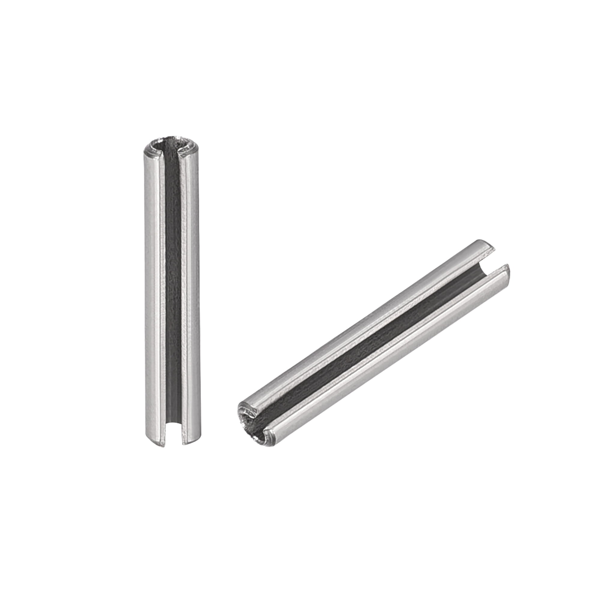 Slotted Spring Pin M1.5 x 12mm 304 Stainless Steel Split Spring Roll ...