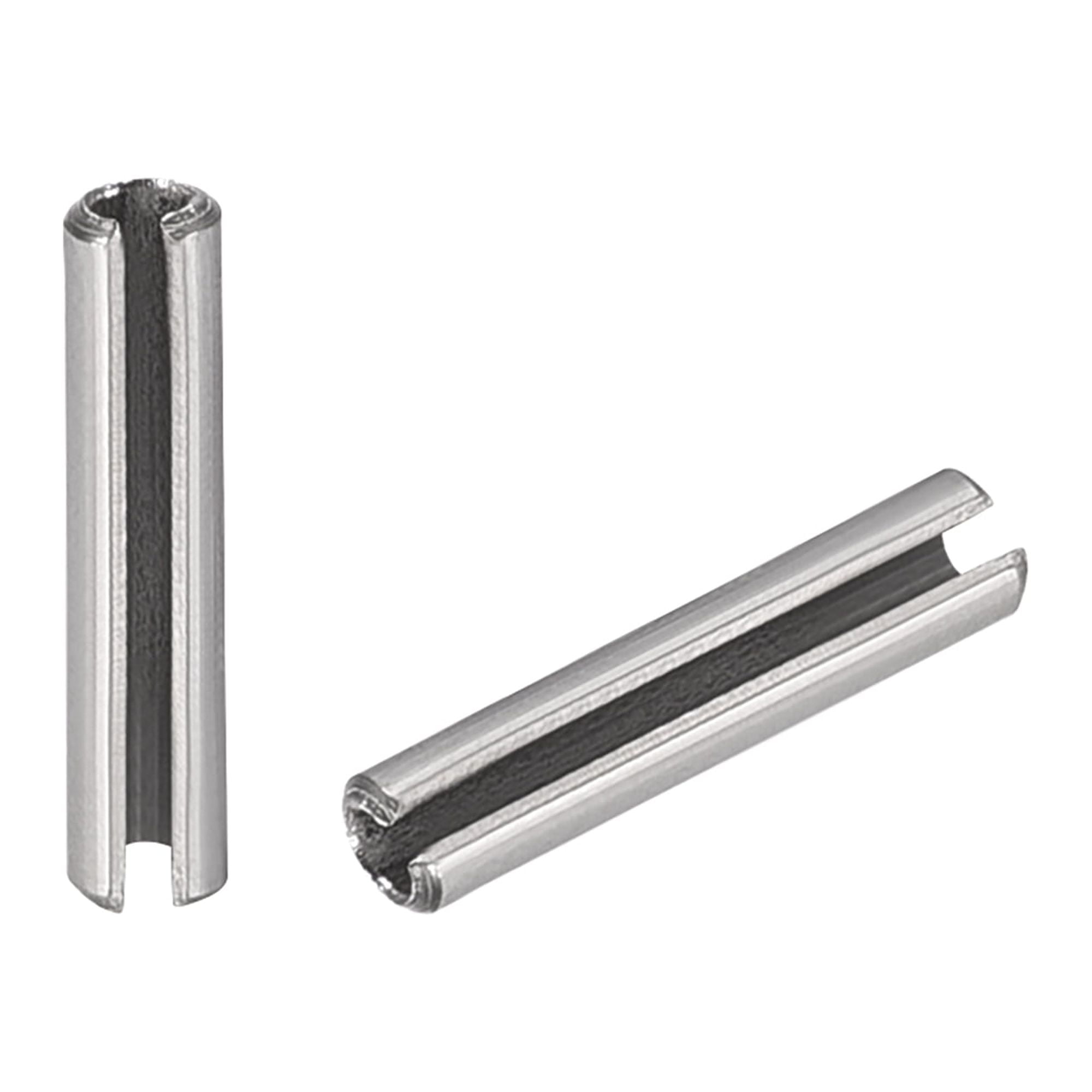 Slotted Spring Pin M1.5 x 6mm 304 Stainless Steel Split Spring Roll ...