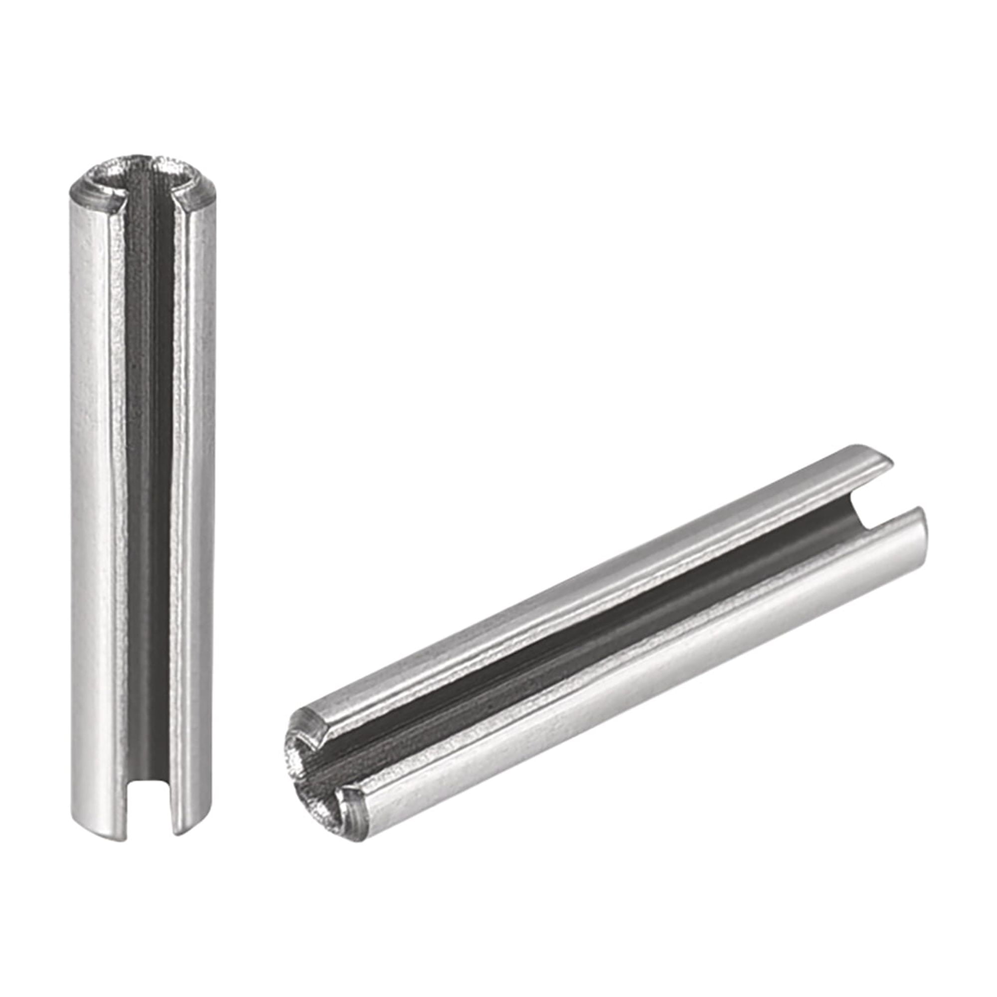 Slotted Spring Pin M2 x 8mm 304 Stainless Steel Split Spring Roll Dowel ...