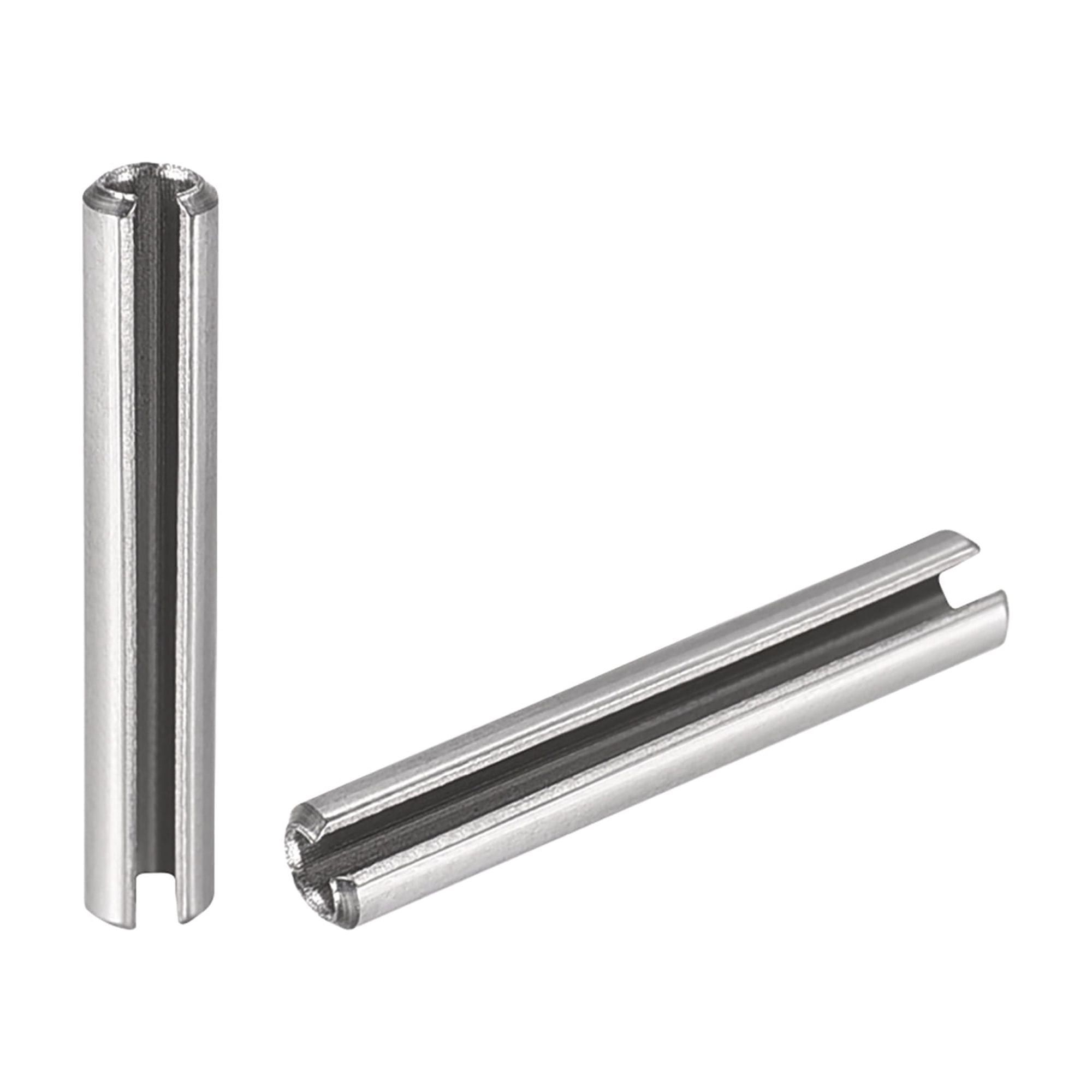 Slotted Spring Pin M3 x 14mm 304 Stainless Steel Split Spring Roll ...