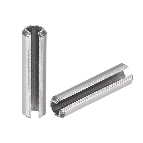 Slotted Spring Pin M5 x 30mm 304 Stainless Steel Split Spring Roll ...