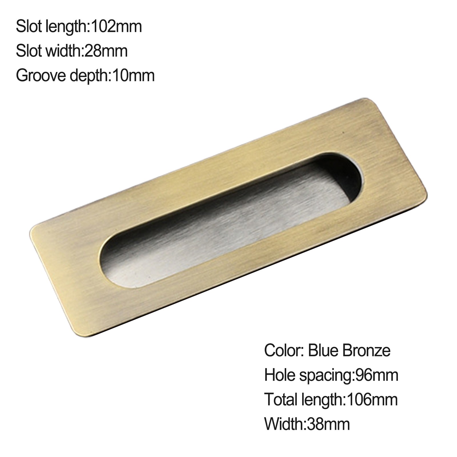 Slotted recessed handle cabinet closet cabinet door invisible concealed ...