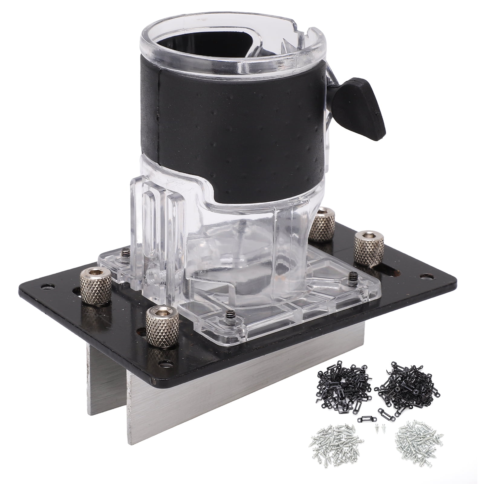 Slotting Machine Bracket 2 in 1 Wood Trimmer Connector with Straight ...