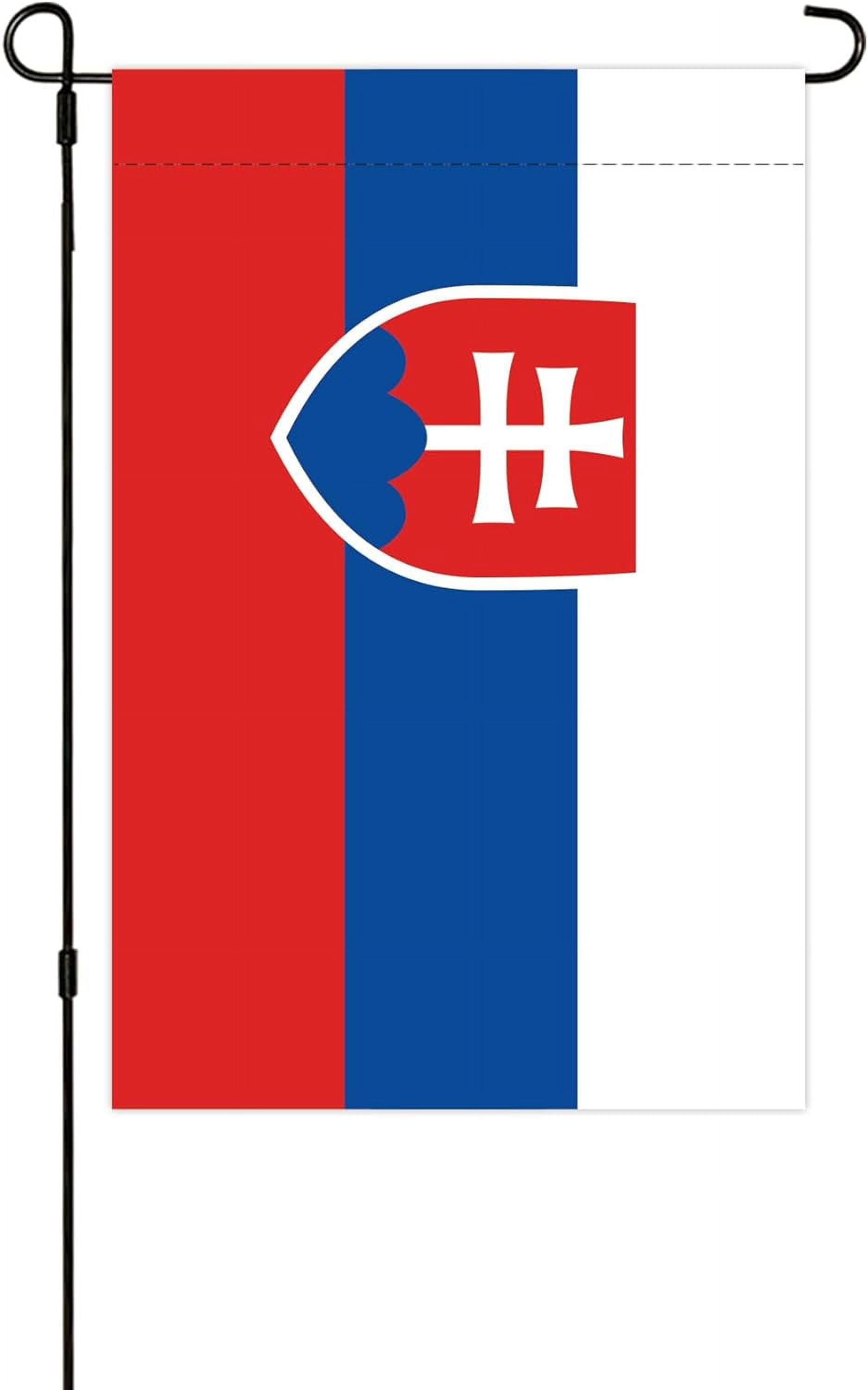 Slovakia Garden Flag Double Sided Africa Flags with Vivid Color for ...