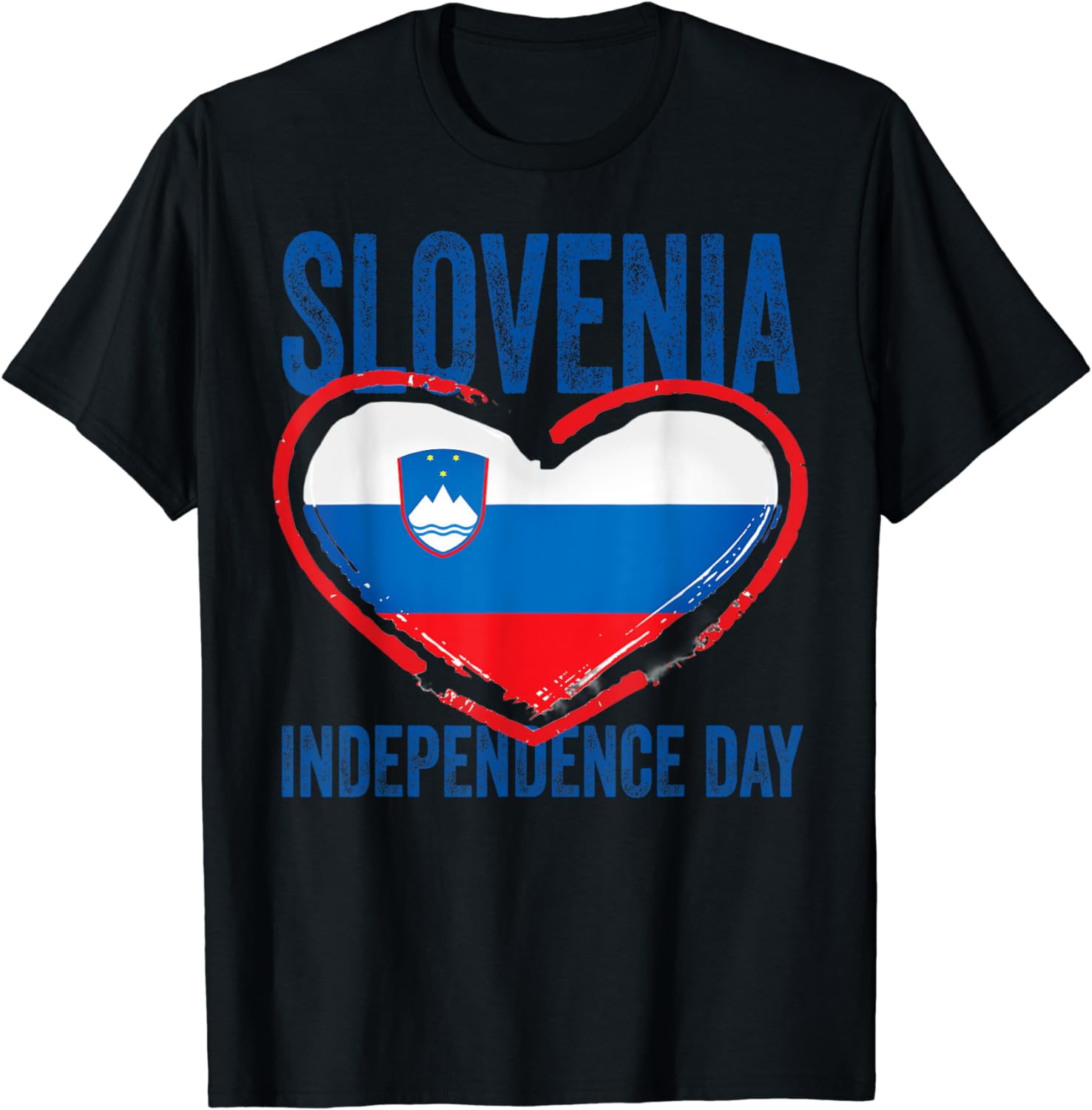 Slovenia Independence Day Vintage Flag Victory Celebration T-Shirt - Walmart.com