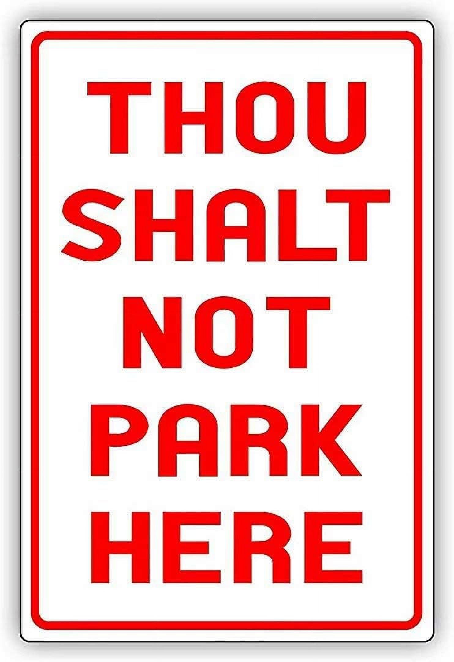 Slow Church Zone Church Sign Parking Sign Safety Traffic Sign Notice ...