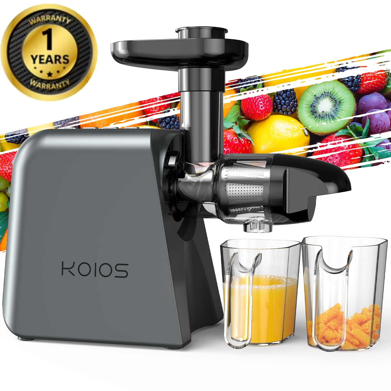 Slow Cold Press Juicer Machines for Vegetable and Fruit Masticating ...