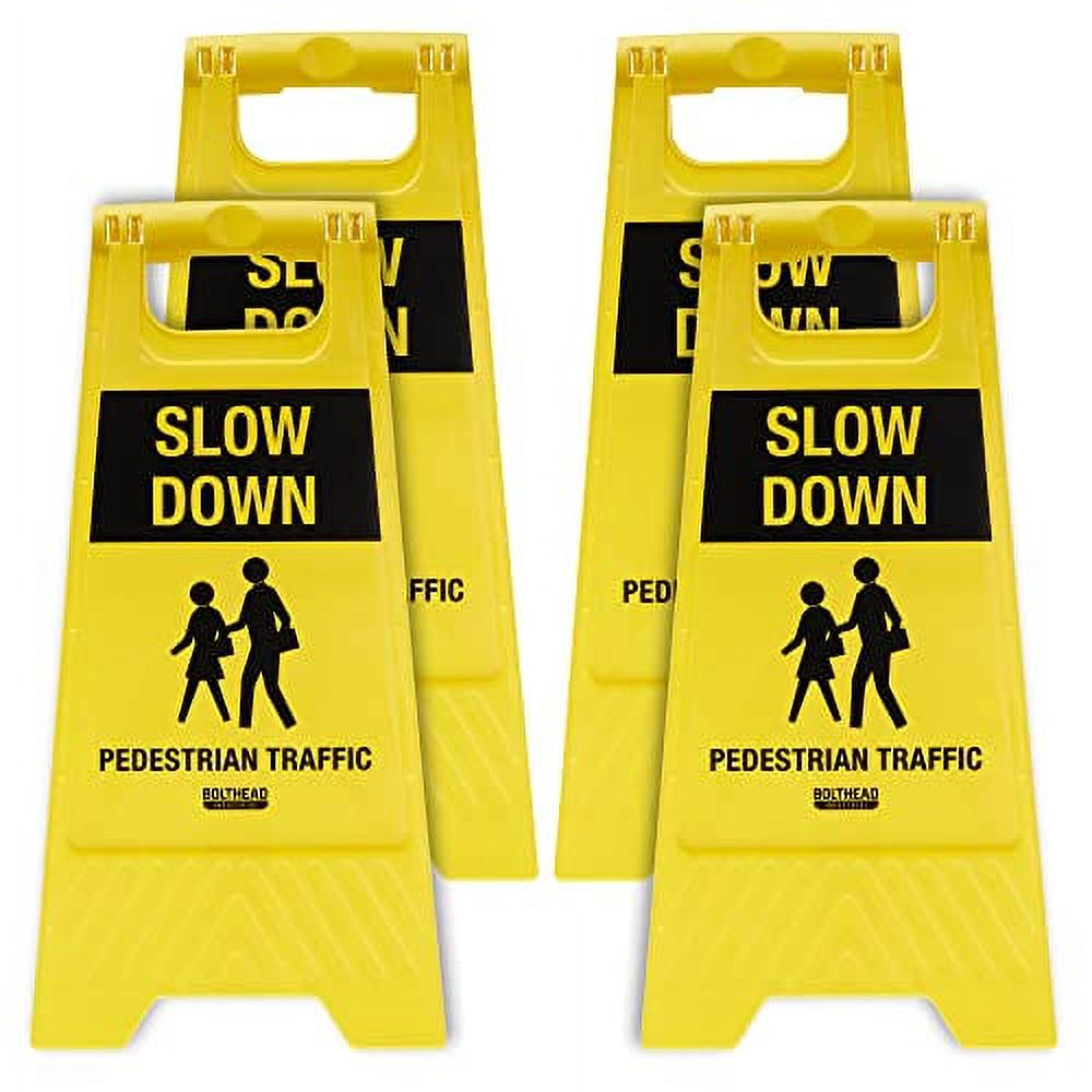 Lyle Pedestrian Crossing Traffic Sign,30"x30" W11-2-30HA - Walmart.com