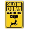 Slow Down Signs,Slow Down Sign, Deer Crossing Signs,Outdoor Warning ...