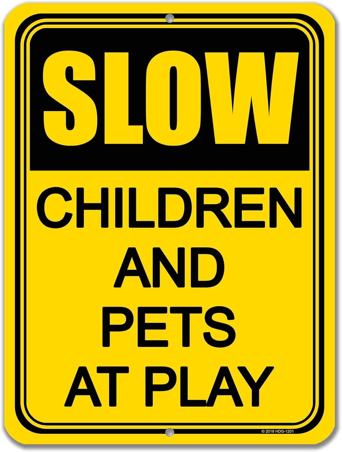 , Slow Down, This is not a Racetrack, Slow Down Sign, Street Signs, Tin ...