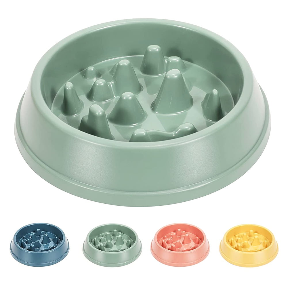 Slow Feeder Bowl, Dog Pet Fun Interactive Feeder Bloat Stop Dog Bowl ...