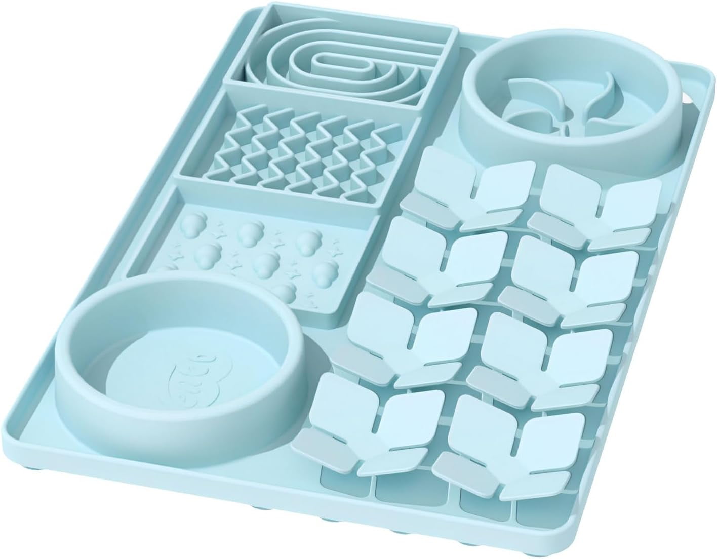 Slow Feeder Bowl, Silicone Lick Mat with Suction Cups for Dog Cat ...