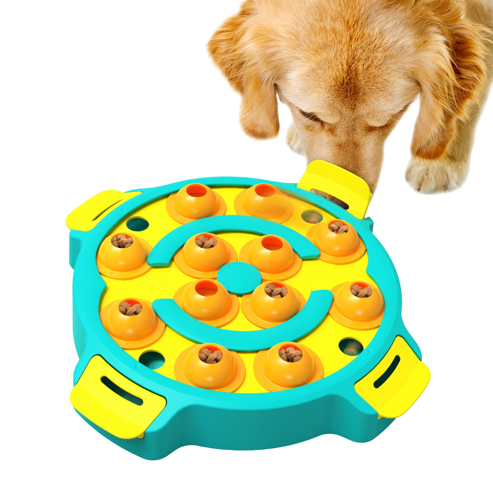 Slow Feeder Dog Bowl Pet Puzzle Feeder Interactive Toys for Large ...
