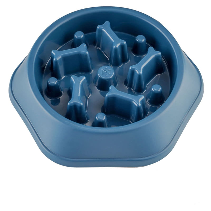 Slow Feeder Dog Food Bowl – Interactive Dog Food Dish for Breeds, Bowl ...