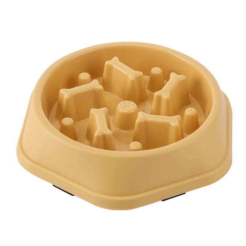 Slow Feeder Dog Food Bowl – Interactive Dog Food Dish for Breeds, Bowl ...