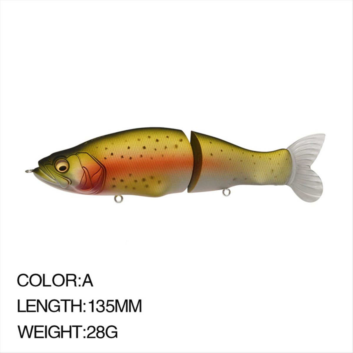 Slow Floating Bait Swimming Bait Joint Swing Bait Lure Bait Bionics ...