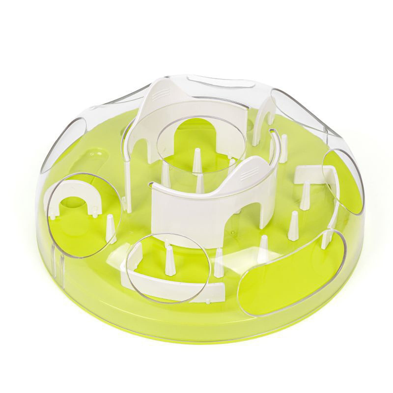 Slow Food Bowls ABS Material Cat Puzzle Feeding Bowl Maze Design for ...