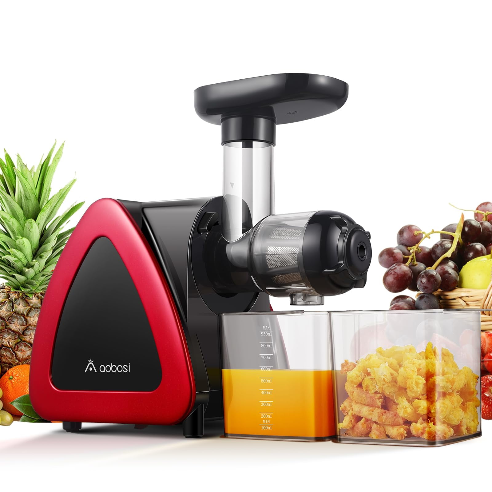 Slow Juicer, Aobosi Slow Masticating Juicer, Cold Press Juicer Machines ...