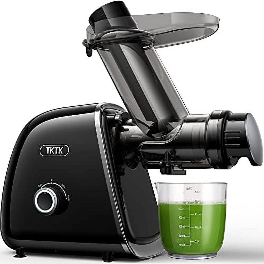 Slow Juicer, TKTK Multipurpose Masticating Juicer Extractor with Wide ...