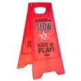 Slow Kids at Play Red Floor Sign - Walmart.com