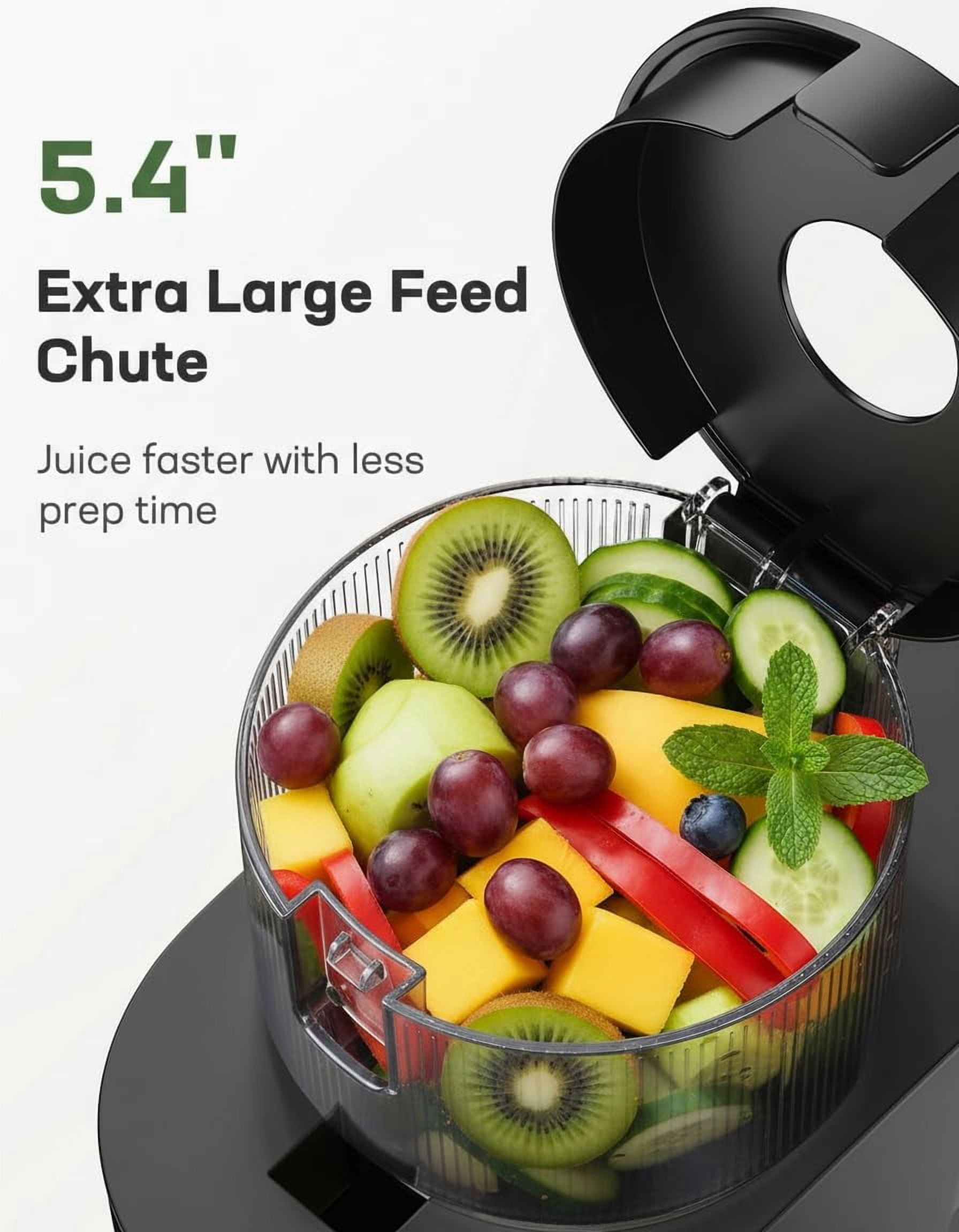 Slow Masticating Cold Press Juicer Machines, High Juice Yield, Self ...