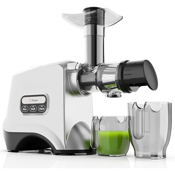 Slow Masticating Juicer - Cold Press Machine for High-Yield Juice ...