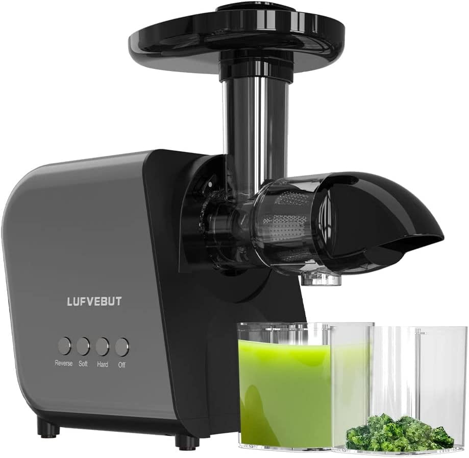 Slow Masticating Juicer for Tomato Ginger Wheatgrass Celery Beets, Home ...