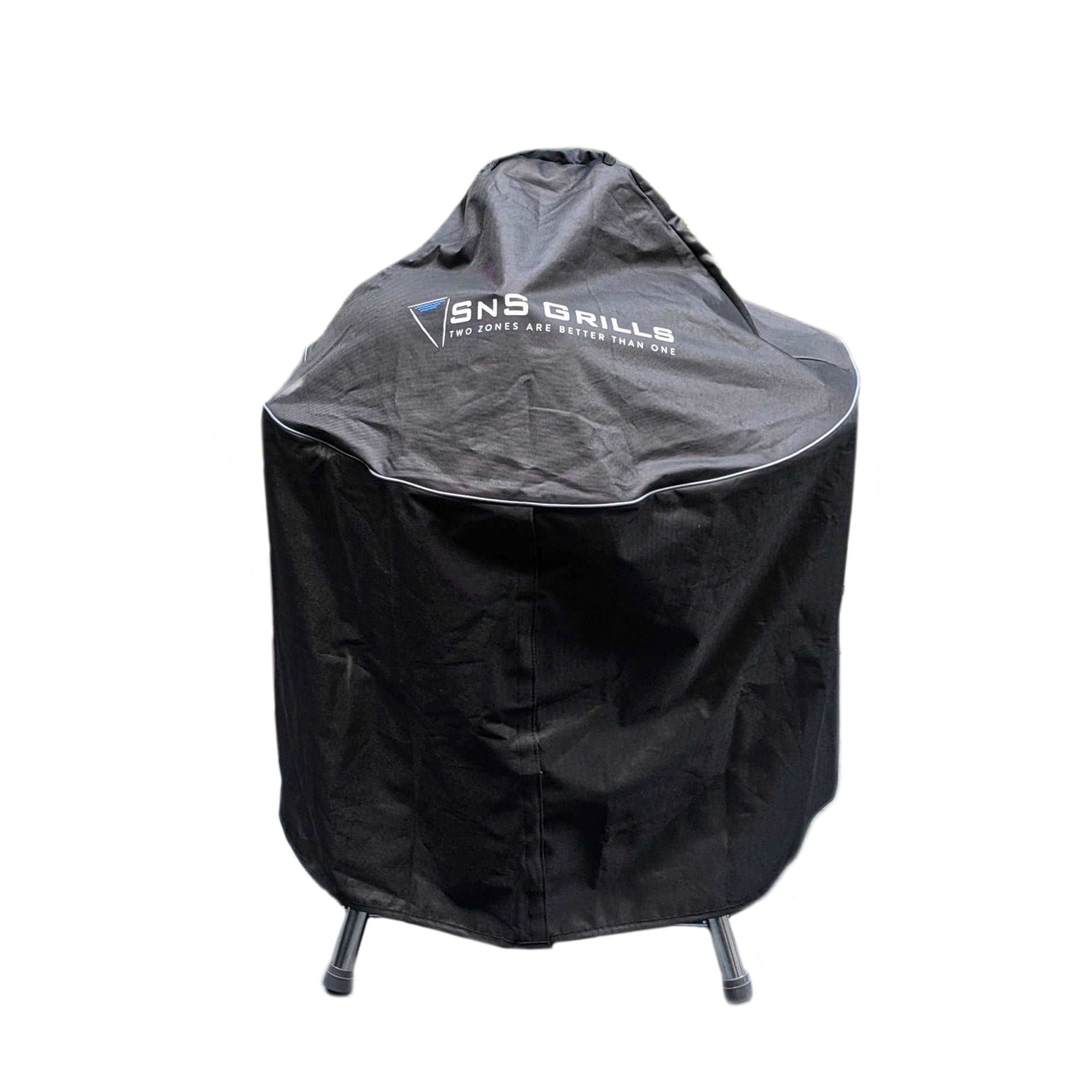 Slow 'N Sear 22" Kettle Grill Cover with UV Resistant, Waterproof, and ...