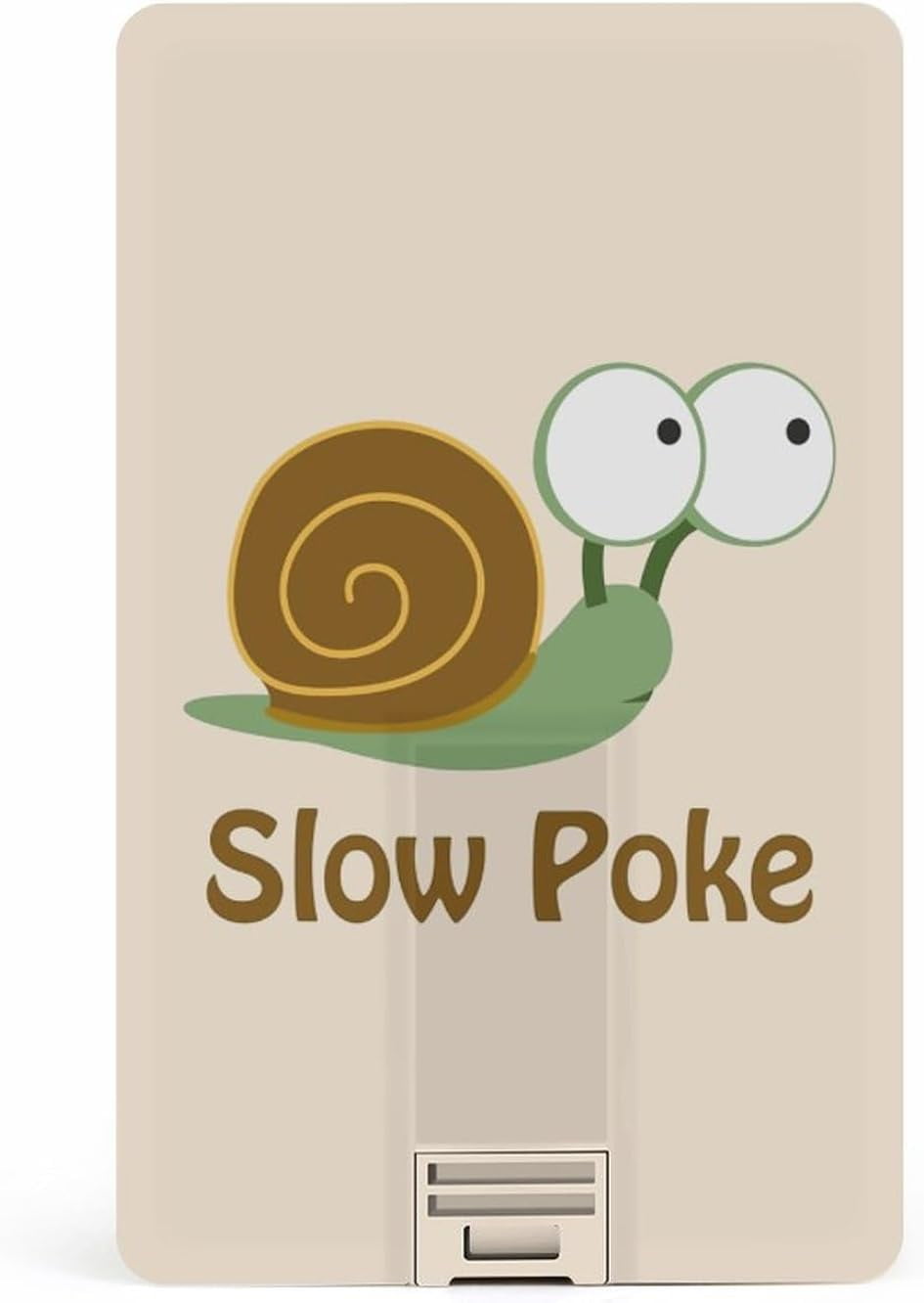 Slow Poke Snail Usb Flash Drive Credit Card Design Thumb Drive Memory ...