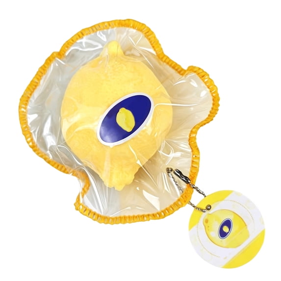 Slow Rebound Soft Rubber Lemon Squeeze Toy Desktop Ornament with ...