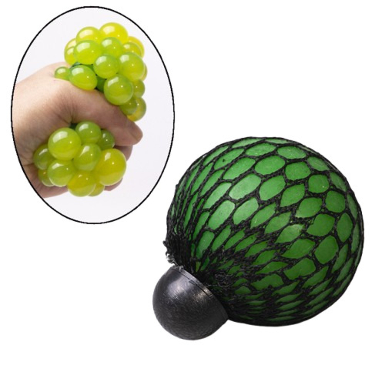 Slow Rising Grapes Toy for Stress Sensory Anxiety Reducer Soft Pinch ...