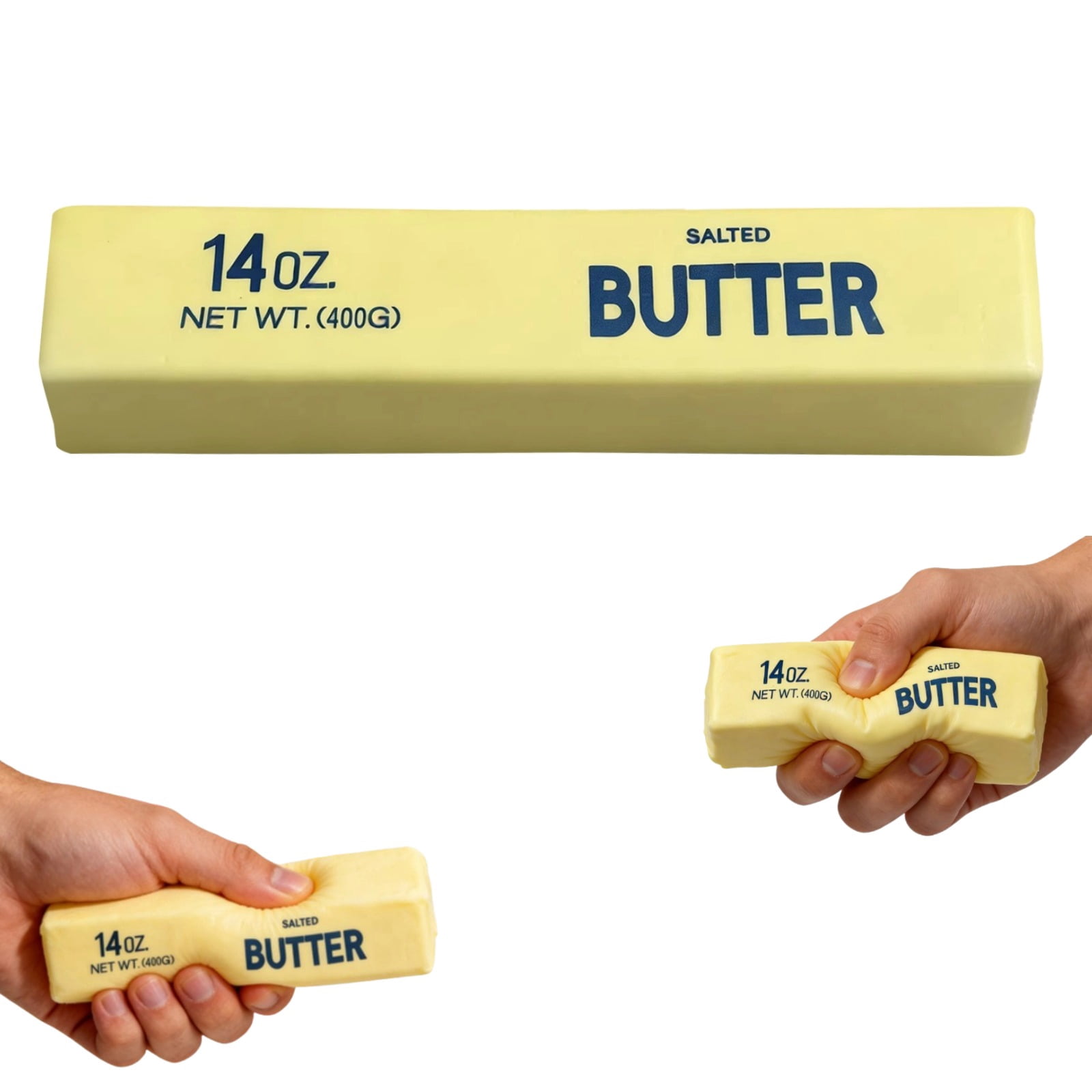 Slow Rising Squishing Big Butter , Squish Squeeze Butter, Stress Relief ...