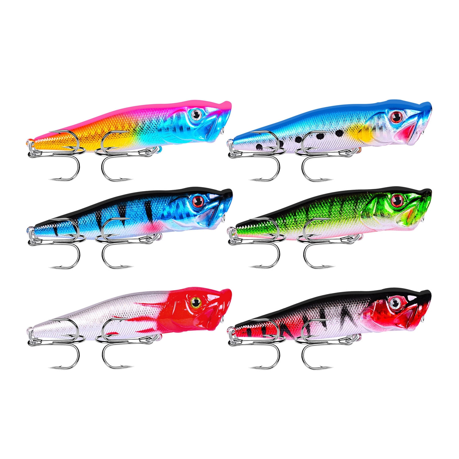 Slow Sinking Fishing Lures With Double Hook And Realistic Swimming ...