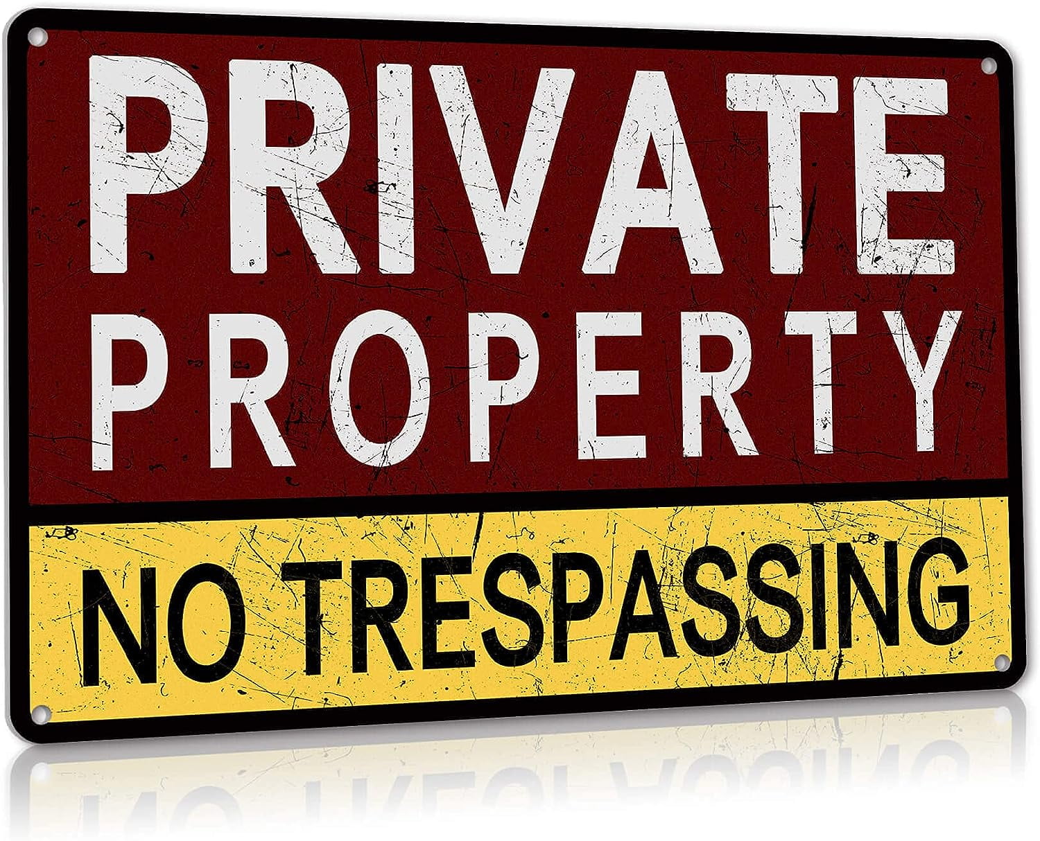Slow in Slow Out Or Stay Out Metal Sign Safety & Damage Prevention 8x12 ...