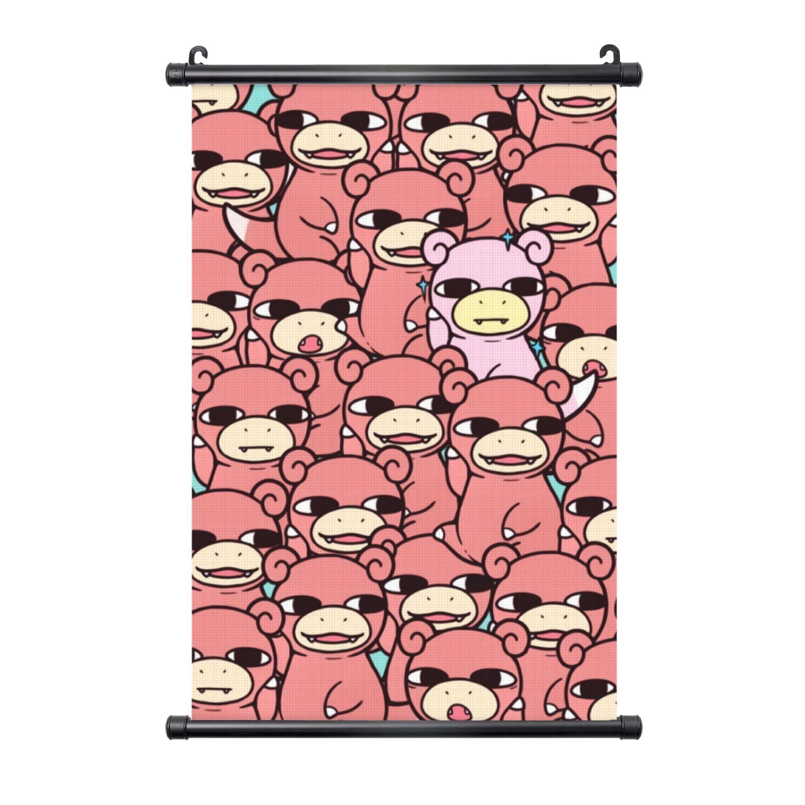 Slowbro Poster Plastic Shaft Wall Hanging Banner Painting Canvas ...