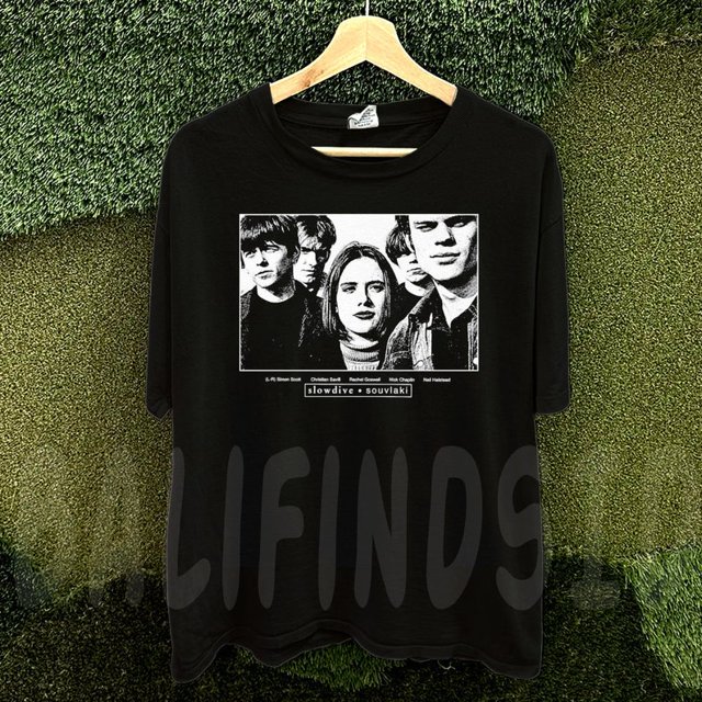 Slowdive Unisex T-Shirt, Slowdive Band Merch, Slowdive Souvlaki Album ...