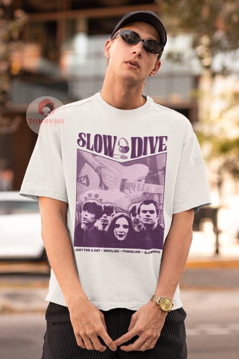 Slowdive Unisex T-Shirt - Souvlaki Album Tee - Music Band Graphic Shirt ...