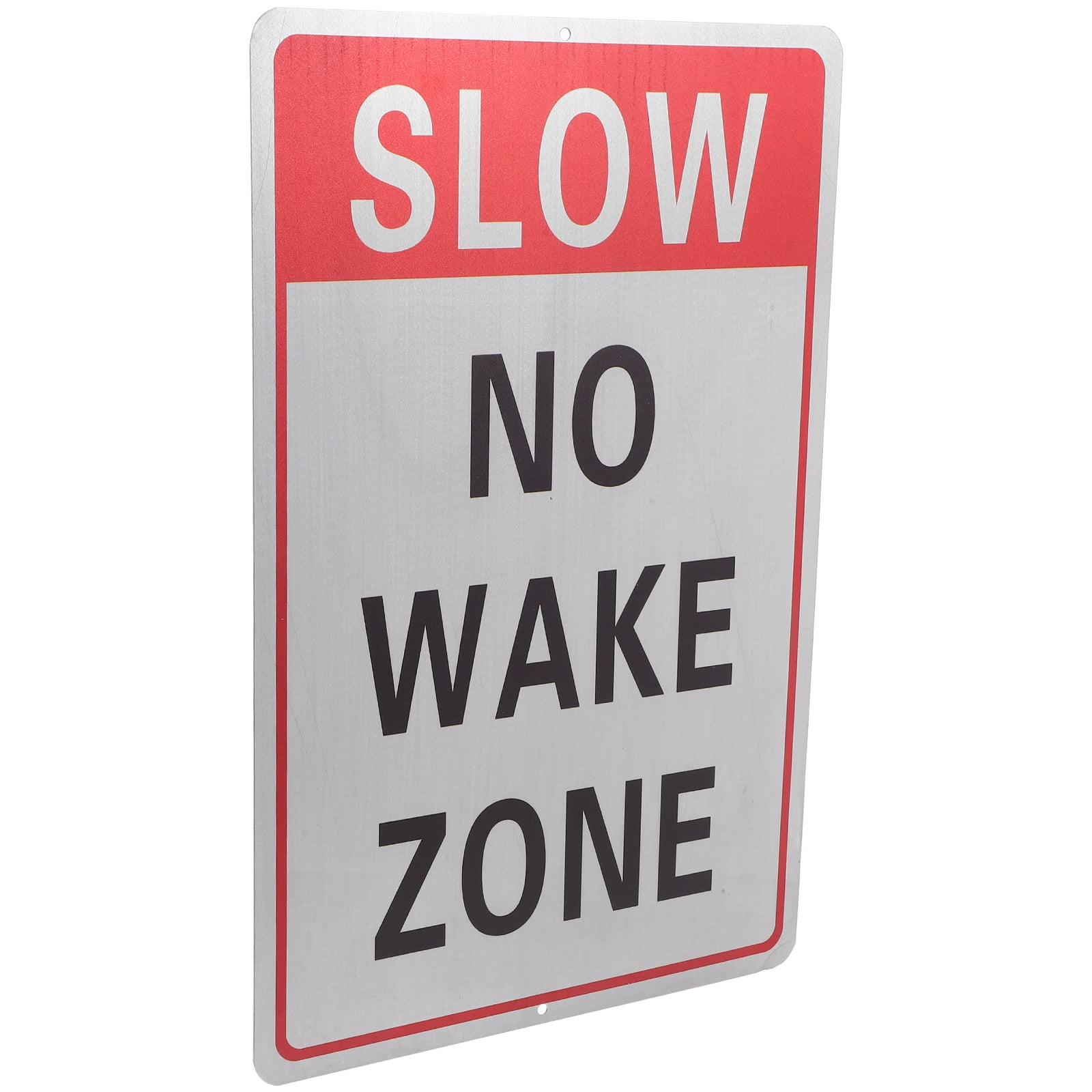 Slowing No Waking Zone Sign Slowing Down Sign Aluminum Reflective Sign ...