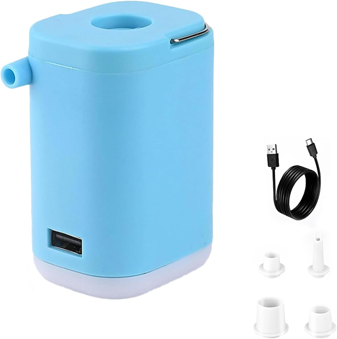Slowowing Mini Air Pump, Mini Portable Air Pump with Led Light, for Air ...