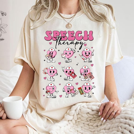 Slp Love Day Shirt, Love Speech Therapy Shirt, Speech Language ...