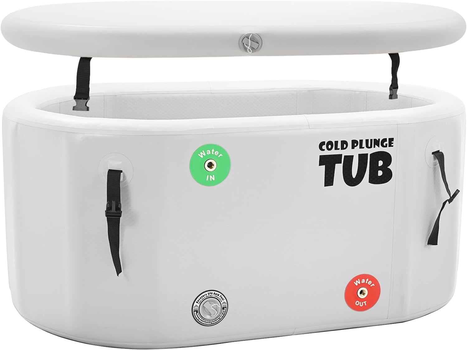 Slsy 211 Gallons Cold Plunge Tub for Athletes, Inflatable Ice Bath Tub ...