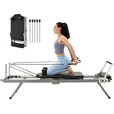 Lilypelle Pilates Reformer Machine Equipment with Spring for Home ...