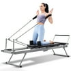 Syedee Wood Pilates Reformer Machine for Core Strengthening, Stretching ...