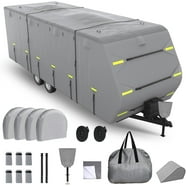 Leader Accessories 150D Travel Trailer RV Cover with Adhesive Repair ...