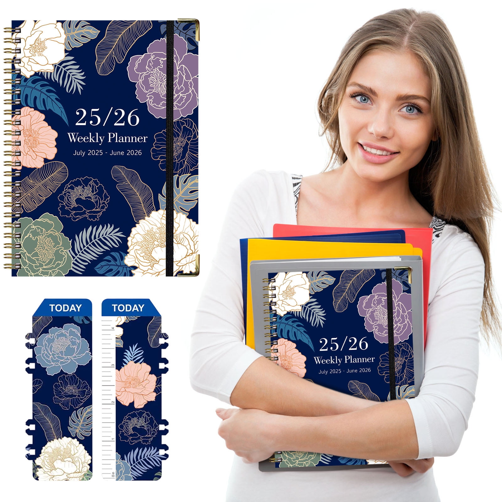 Sltwyw 2025-2026 English Planner A5 Size - Spiral Bound Schedule ...