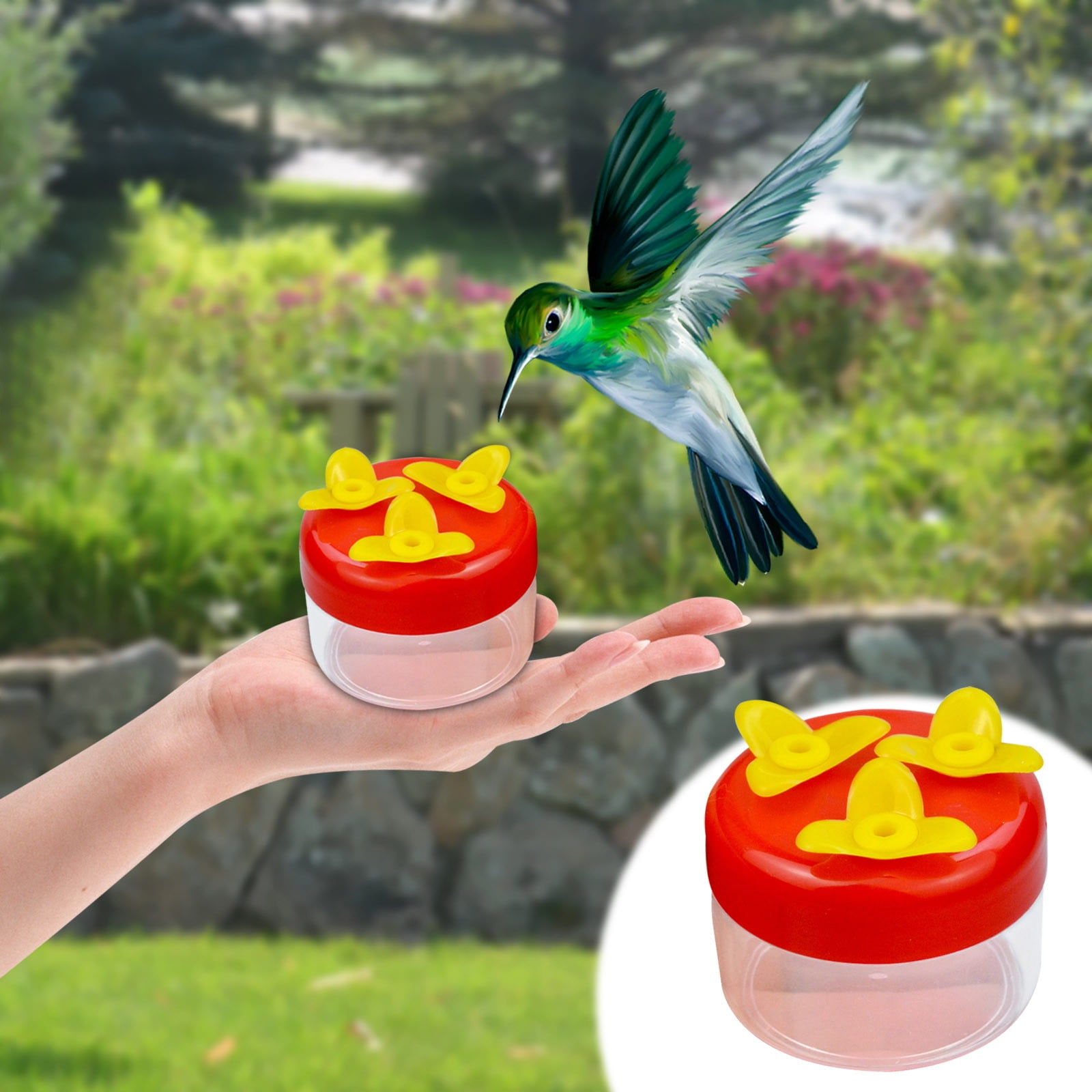 Sltwyw DIY Hummingbird Feeder Kit for Outdoor Use – Mini Hanging Feeder ...