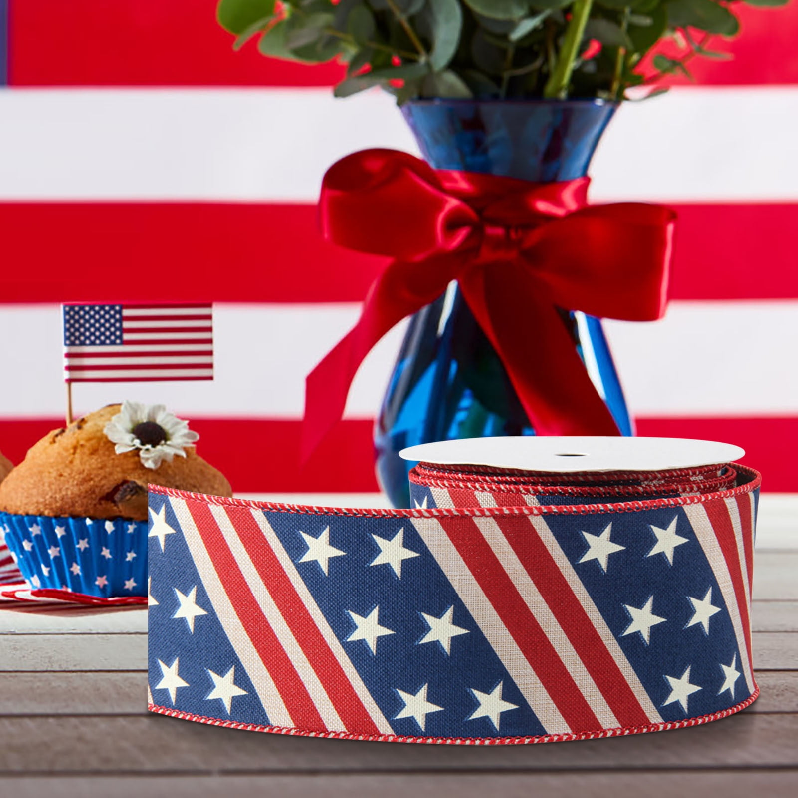 Sltwyw Glitter Star Foam Cutouts - Patriotic Table Scatter for ...