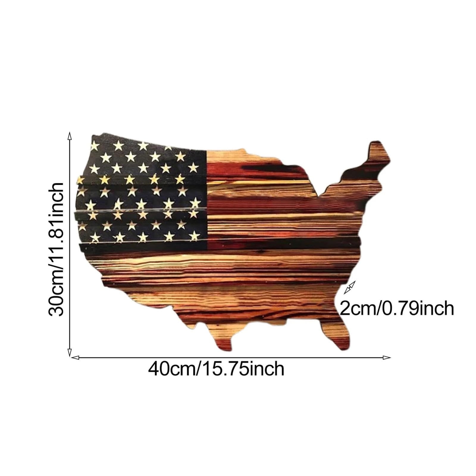 Sltwyw Military Coin Display Case Wall Mount with US Flag - Wooden ...