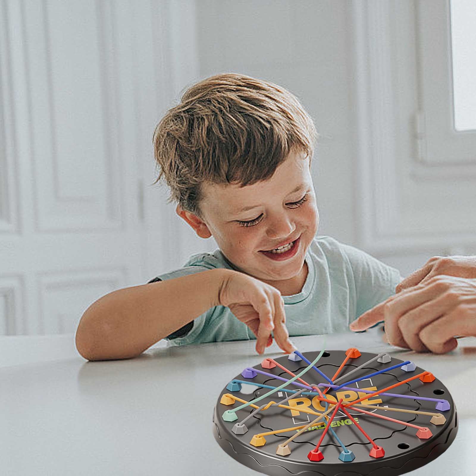 Sltwyw Rope Sorting Puzzle Strategy Board Game, Rope Untangling Game ...