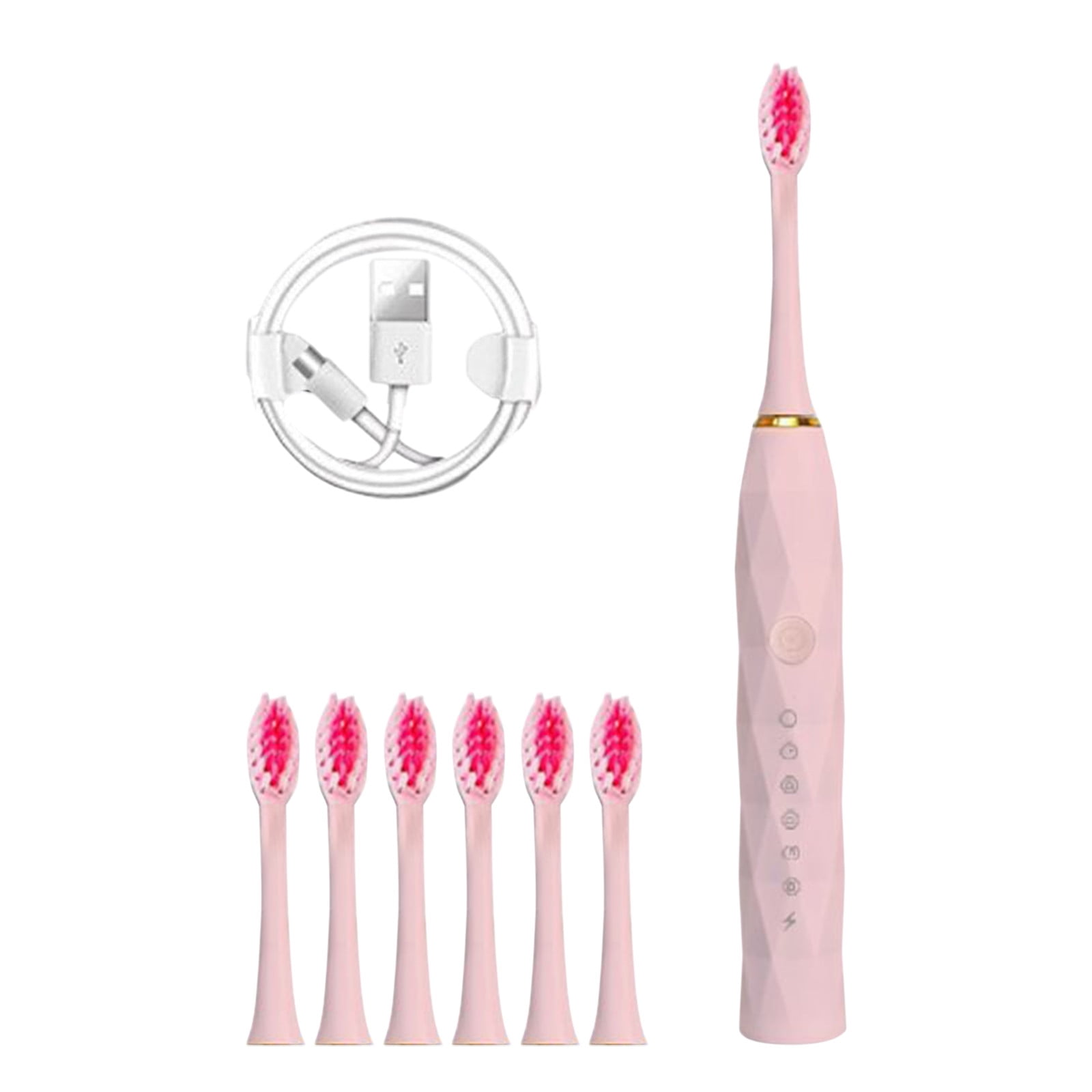 Sltwyw Smart Soft Rechargeable Toothbrush for Adults and Kids, Fully ...